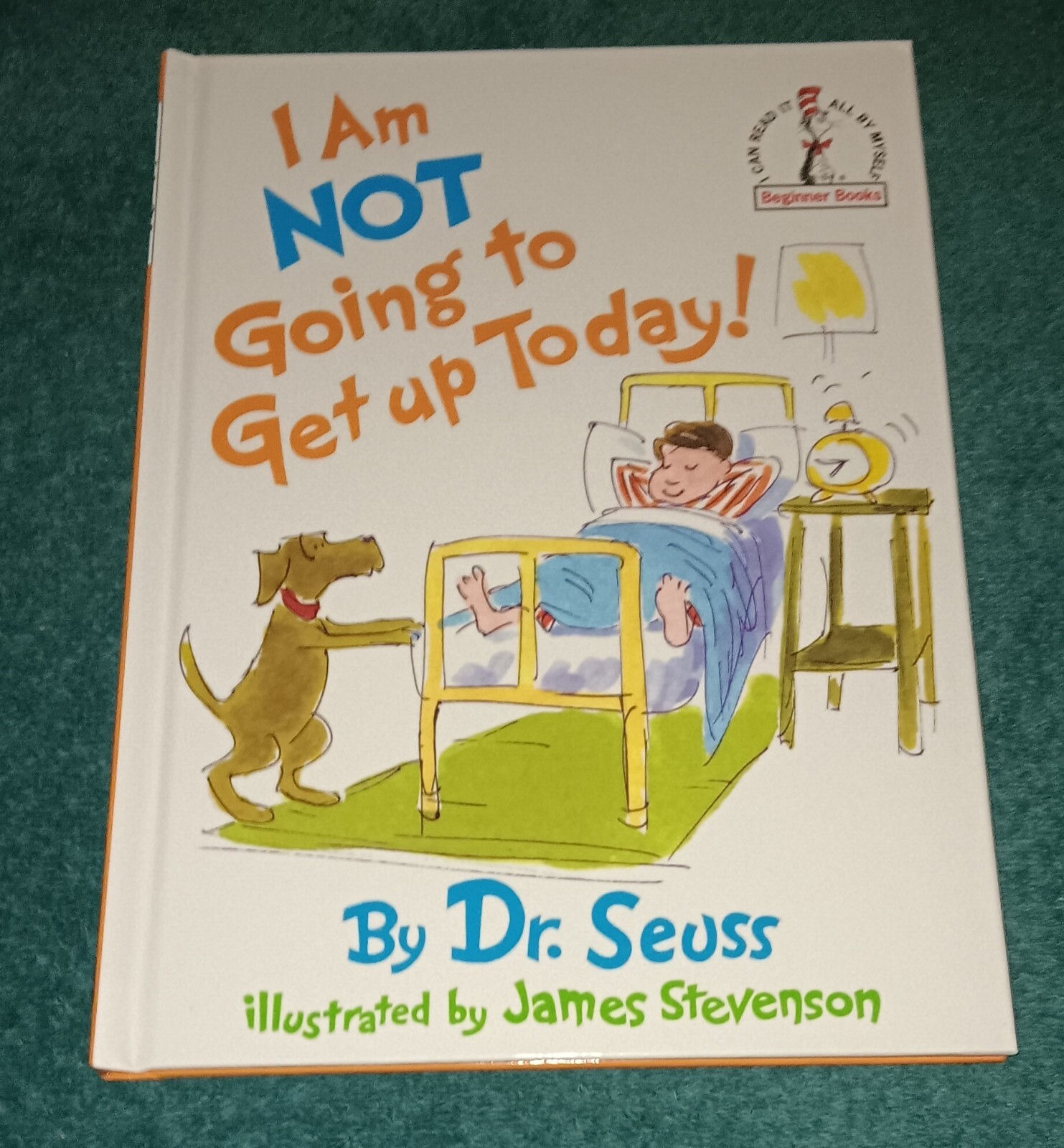 I Am Not Going to Get Up Today! By Dr Seuss (9.5X7 Hardcover) NEW ...