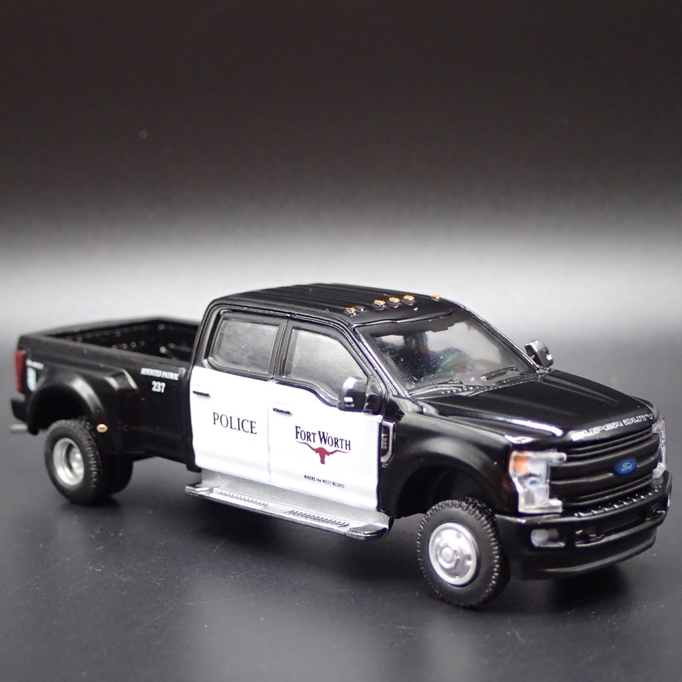 2019 FORD F350 DUALLY FORT WORTH TEXAS POLICE DEPT 1:64 SCALE DIECAST ...