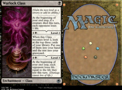 Magic the Gathering -MTG- Warlock Class | eBay