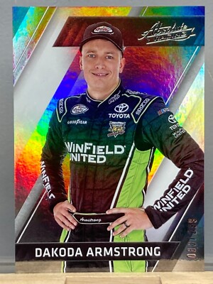 2017 Absolute Spectrum Racing Silver #38 Dakoda Armstrong /299 0750 | eBay