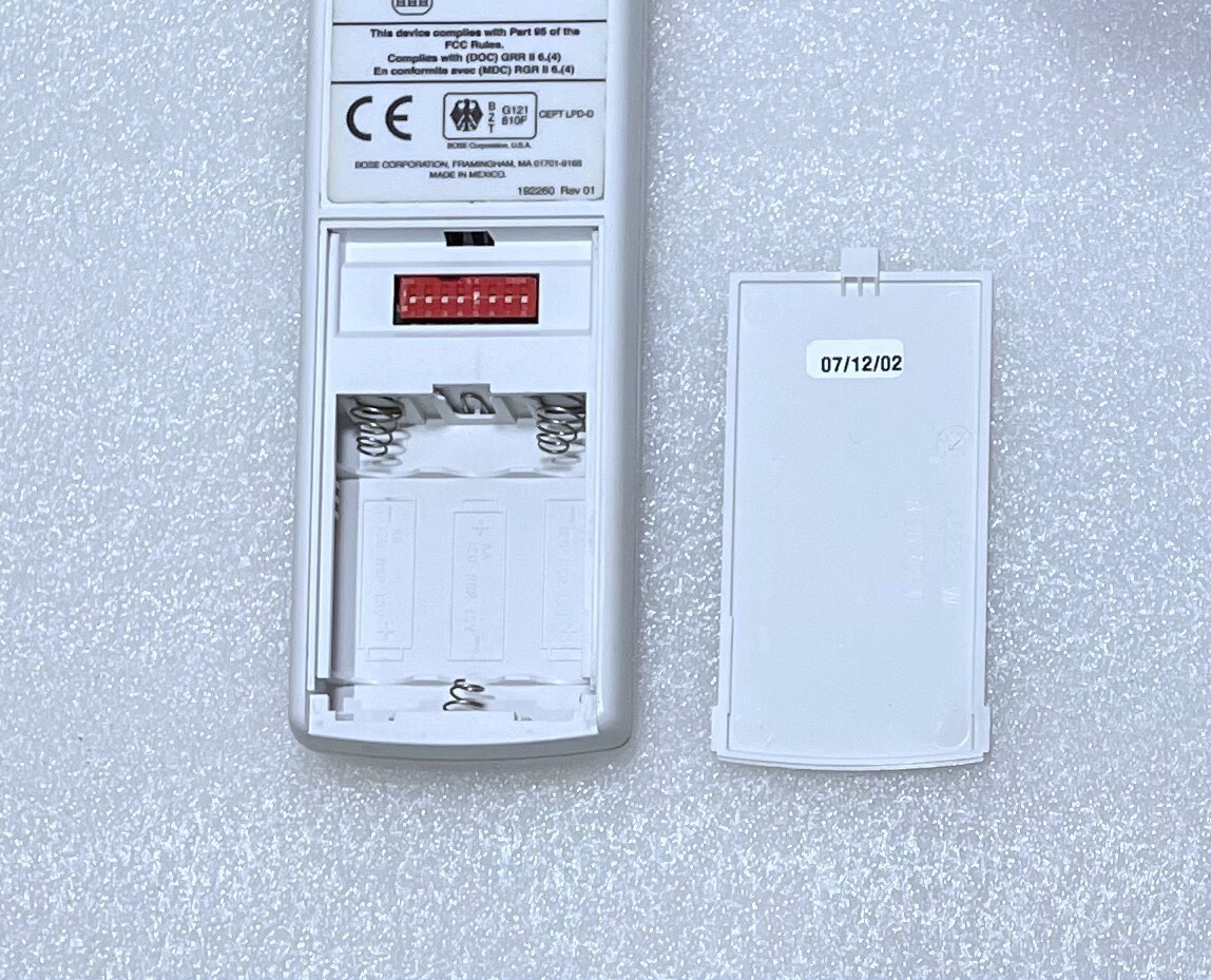 Bose RC-9 Remote Control for Lifestyle 3 5 8 12 Music Center 5 ...