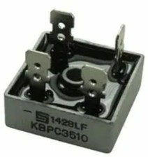 Mb3510 1kv 35a Single Phase Bridge Rectifier Half-wave Black CP for ...