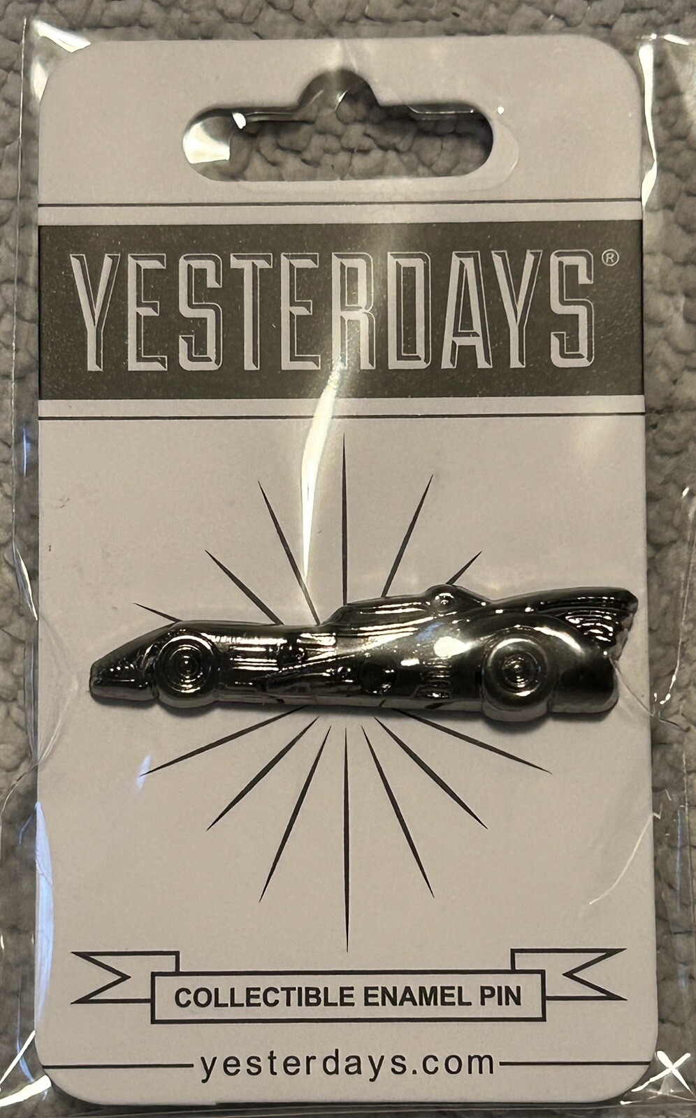 SDCC 2023 Yesterday Toy Car 3D Enamel Pin Batman Batmobile DC Comic Con ...