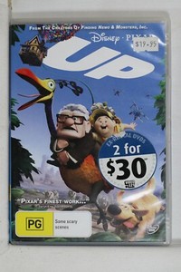 Up (DVD, 2009) Disney Pixar Children's Movie - Reg 4 2 Preowned (D671 ...