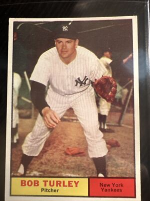 1961 TOPPS BOB TURLEY CARD #40 EX-MT OR BETTER *Hot Corner Vintage* | eBay