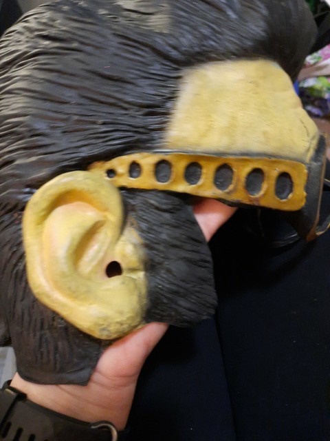 Elvis Presley Rubber Plastic Halloween Half Mask With Built in Glasses ...