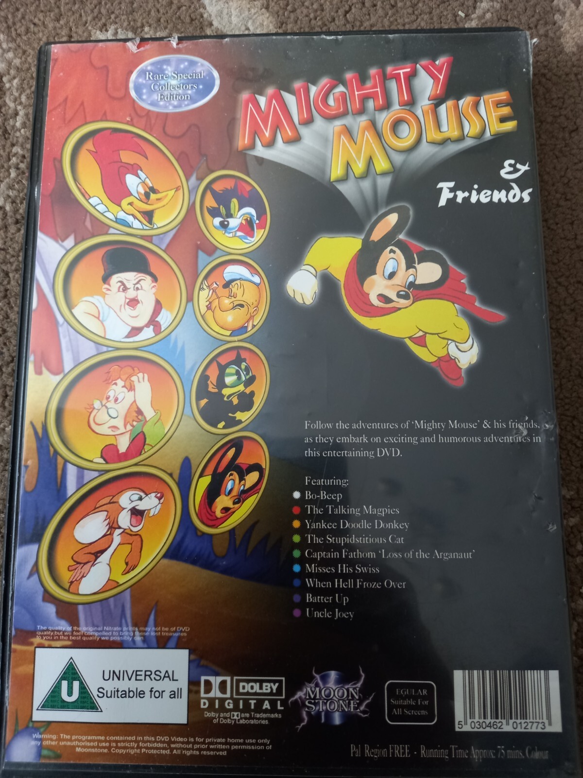 MIGHTY MOUSE AND FRIENDS DVD RETRO CARTOON | eBay UK