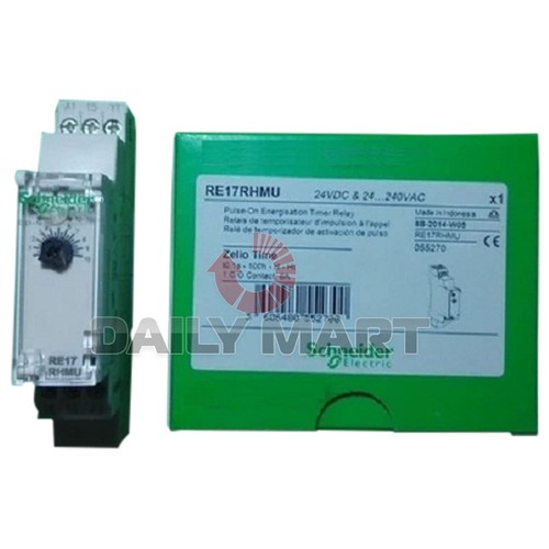 NEW Schneider Electric RE17RHMU Multi Function NO/NC Time Delay Relay ...