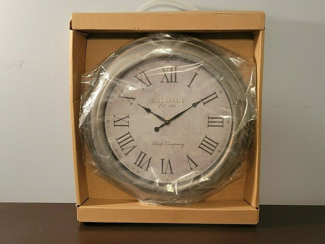 Baldauf Clock Company Est. 1864 Farmhouse Style Wall Clock (NEW) for ...