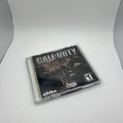 Original Call of Duty 1 PC CD-ROM 2003 Activision Infinity Ward With ...