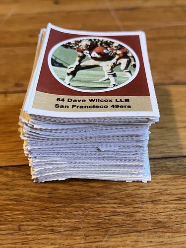 Sunoco NFL Action ‘72 56 Page Stamp Album Unused ~200 Football Stickers ...