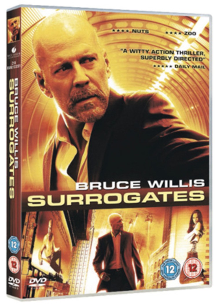 Surrogates (DVD) Helena Mattsson Radha Mitchell Michael Cudlitz Bruce ...