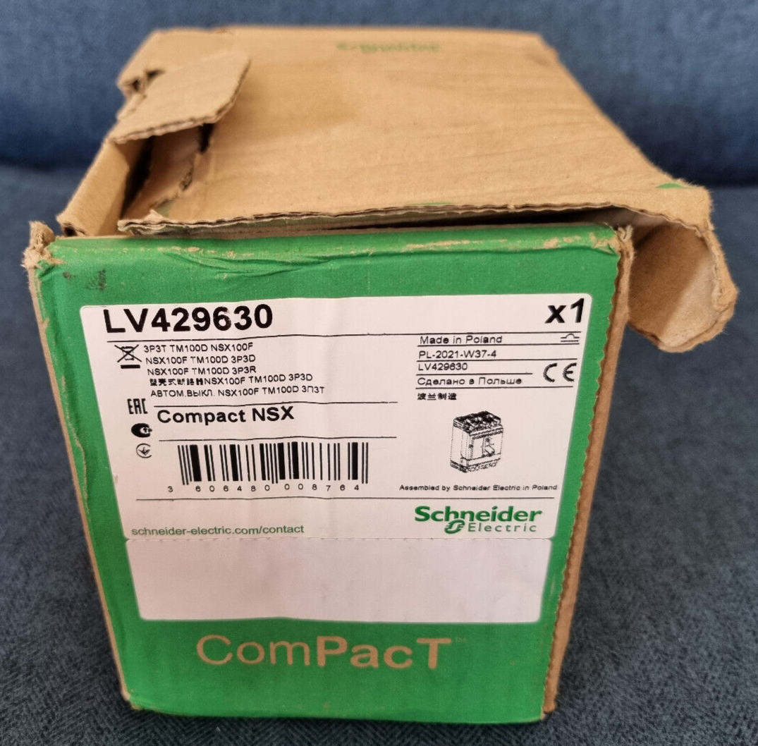Schneider Electric Compact NSX LV429630 Unused | eBay UK