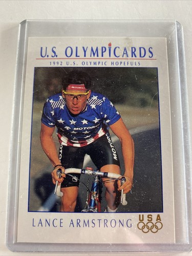 1992 IMPEL U.S. OLYMPICARDS LANCE ARMSTRONG ROOKIE | eBay