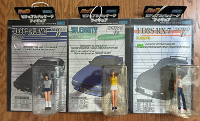 Initial D Anime Figure Sega Prize Mako Sato, Natsuki Mogi, Kyoko Iwase ...