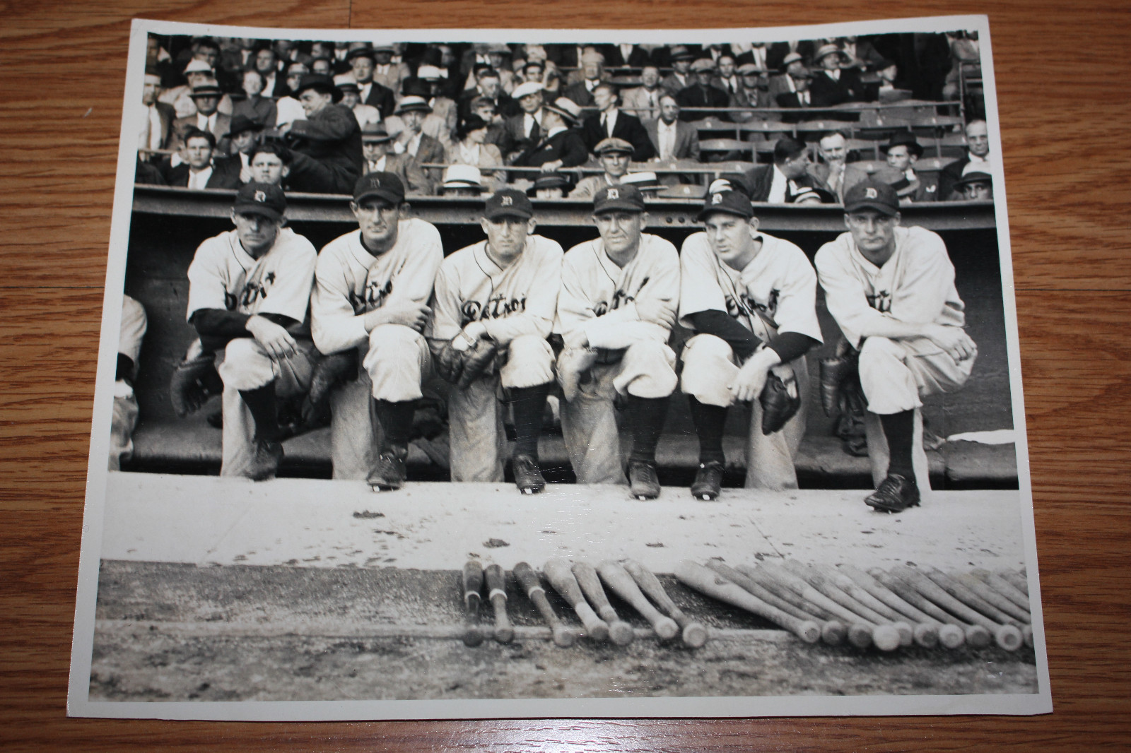 RARE original 1934 DETROIT TIGERS World Series Type 1 Photo baseball ...