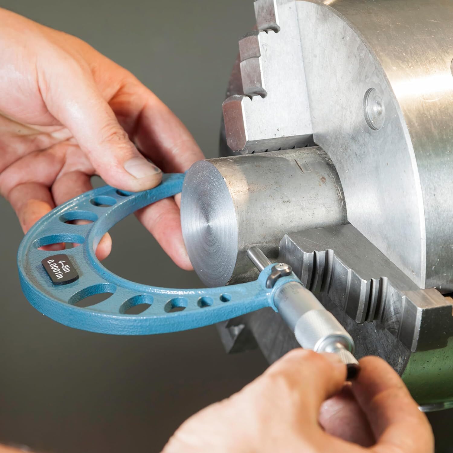 HFS(R) 12Pc 0-12"X0.0001" Premium Outside Micrometer Set Metal Frame ...