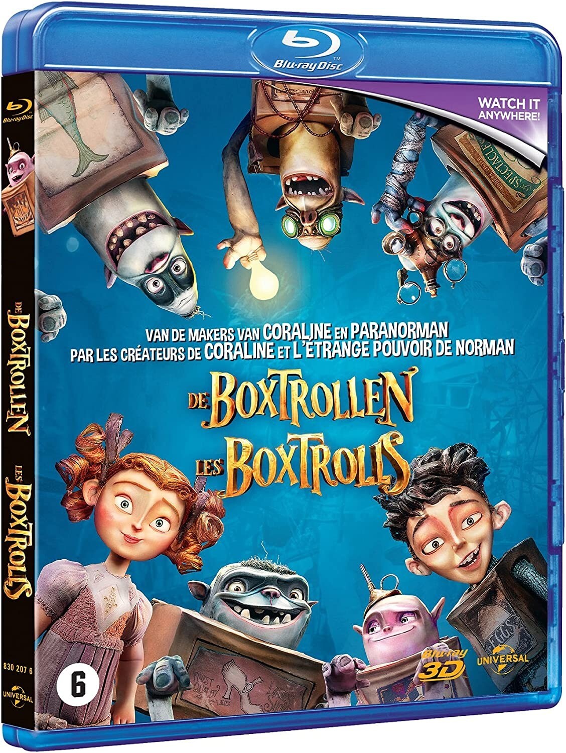 Les Boxtrolls 3D + 2D - Blu-ray - NEUF | eBay