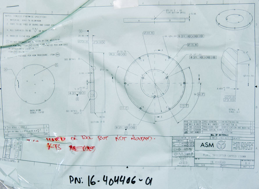 NEW ASM PN: 16-404406-01 Plate-Susceptor Capped 150MM (150 mm / 6") | eBay