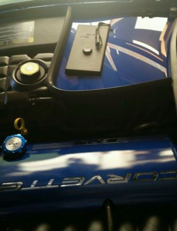 C5 Corvette Battery Den Cover Painted all Body Colors C5 ZO6 LS1 Ls6 C ...