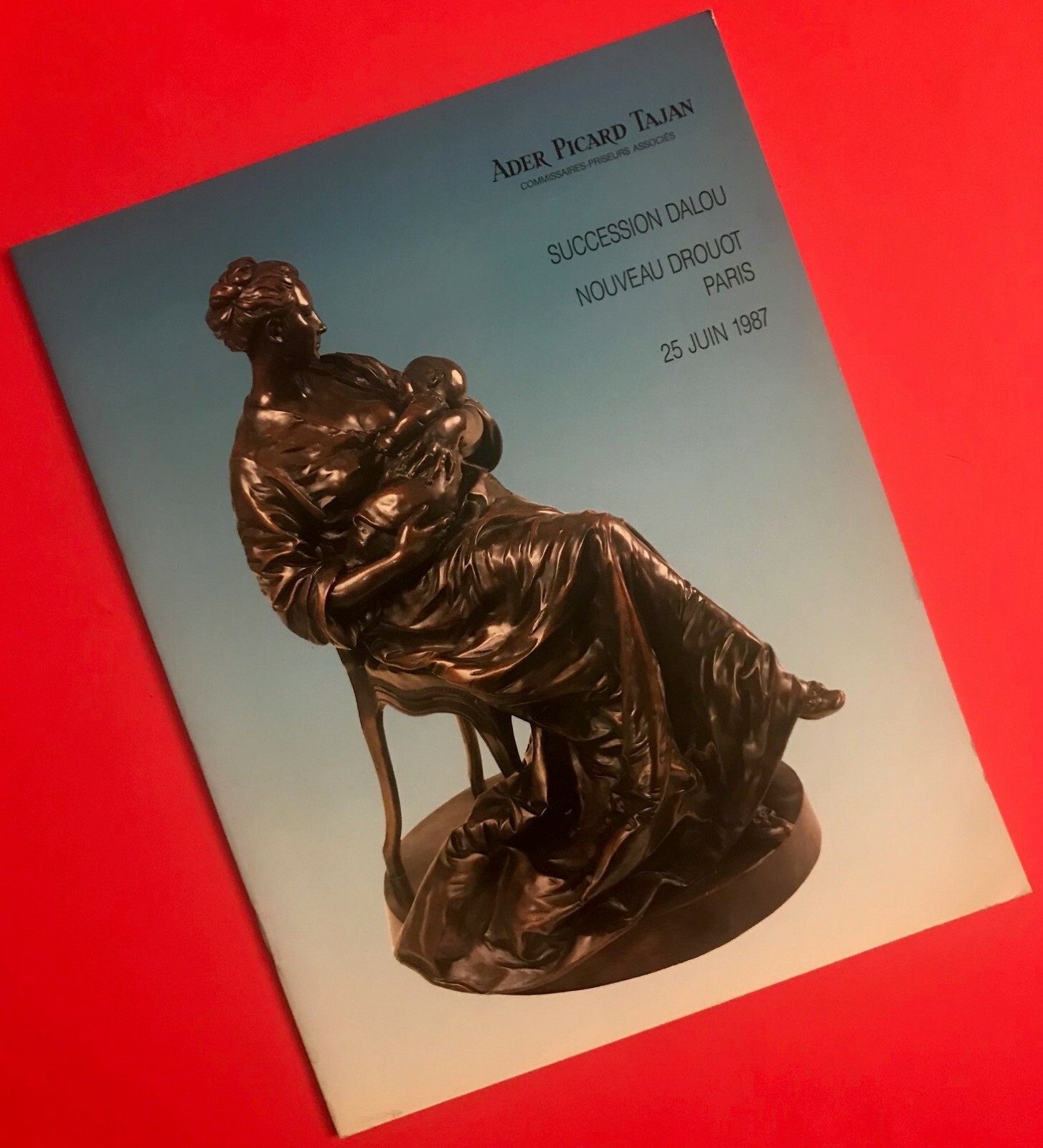 Ader Picard Tajan, Succession Dalou Nouveau Drouot Paris 25 Juin 1987 ...