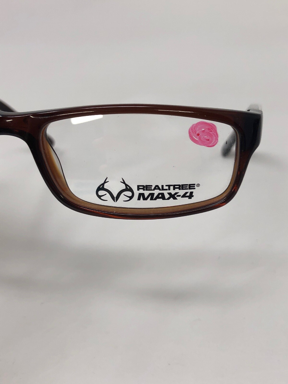 REALTREE MAX-4 PETITE Eyglasses Frame R458 49-14-135 Dark Brown Crystal ...