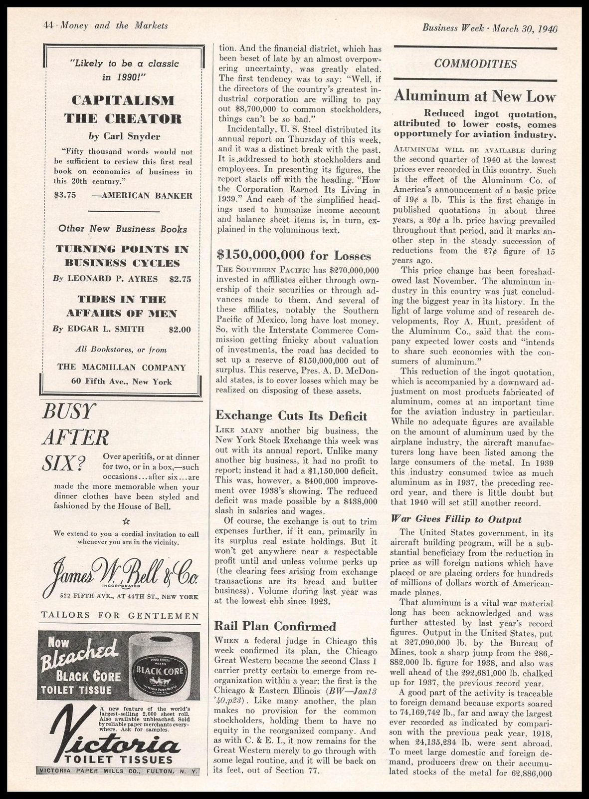 1940 Victoria Toilet Tissues Fulton New York Black Core Tissue Vintage ...