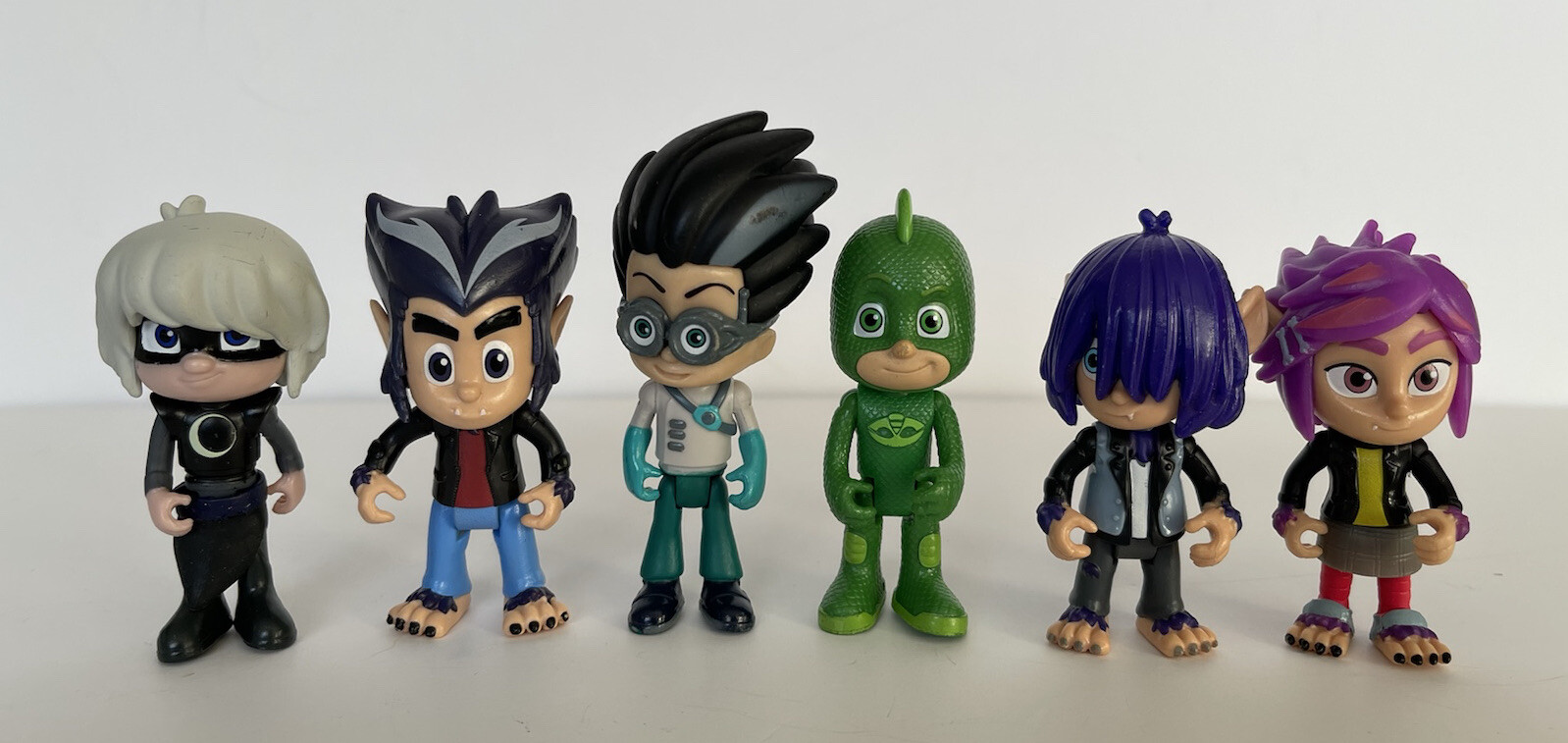 Disney PJ Masks Wolfies Howler Rip Kevin Luna Figures Wolfy Villains ...