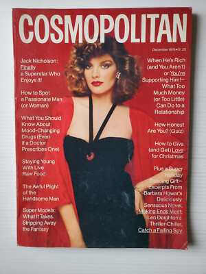 12/1976 COSMOPOLITAN magazine RENE RUSSO Farrah Fawcett Kristin ...