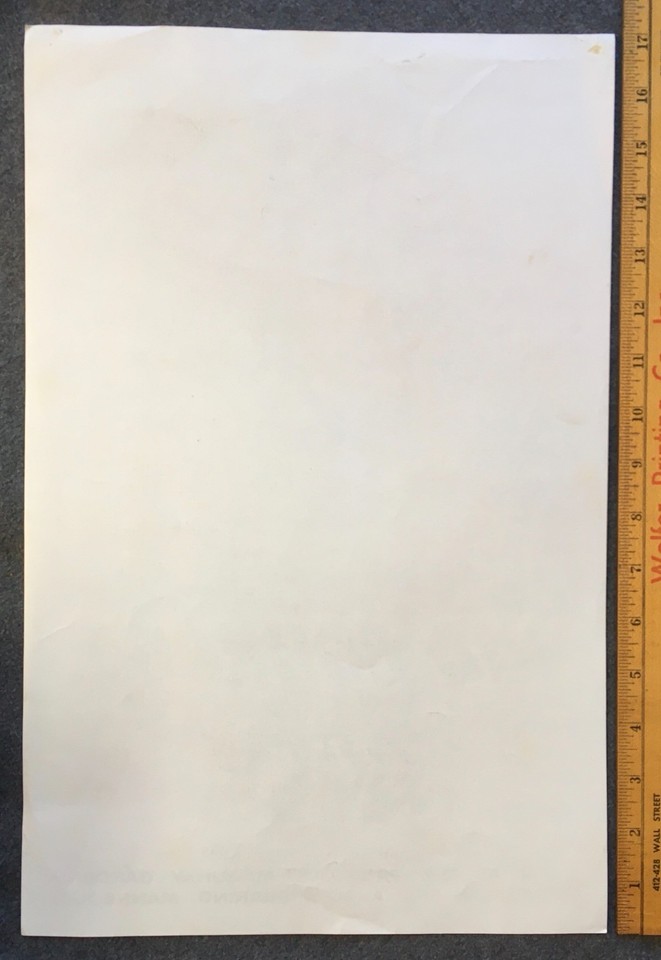 1979 Poster Kid Courage & The Kick at Mabuhay Gardens SF New Wave Punk ...