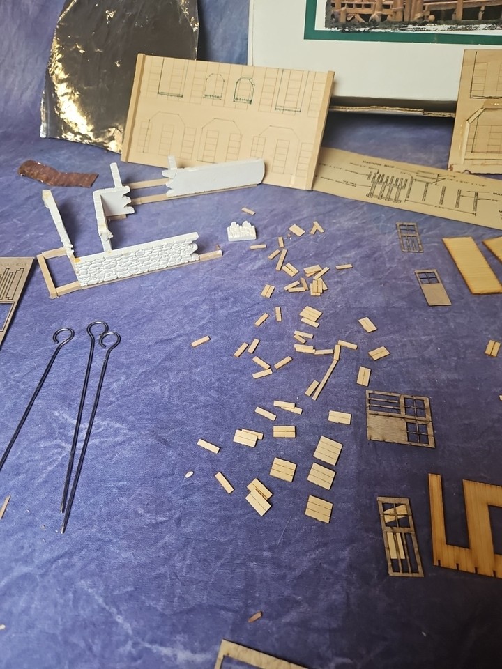 Sierra West Scale Models HO HOn3 Kit #106 The Shipyard at Foss Landing ...