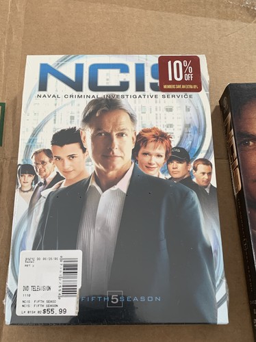 Lot of 6 Assorted TV Series DVD Sets NCIS, Bones, MacGyver, Shield ...