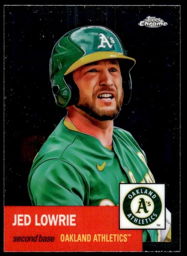 2022 Topps Chrome Platinum 316 Jed Lowrie A's | eBay