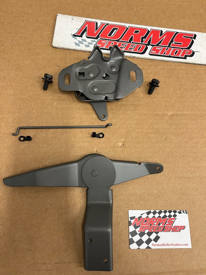 Mopar B Body Dodge Hood Latch Release Lever Rod Set 1971 71 Charger ...