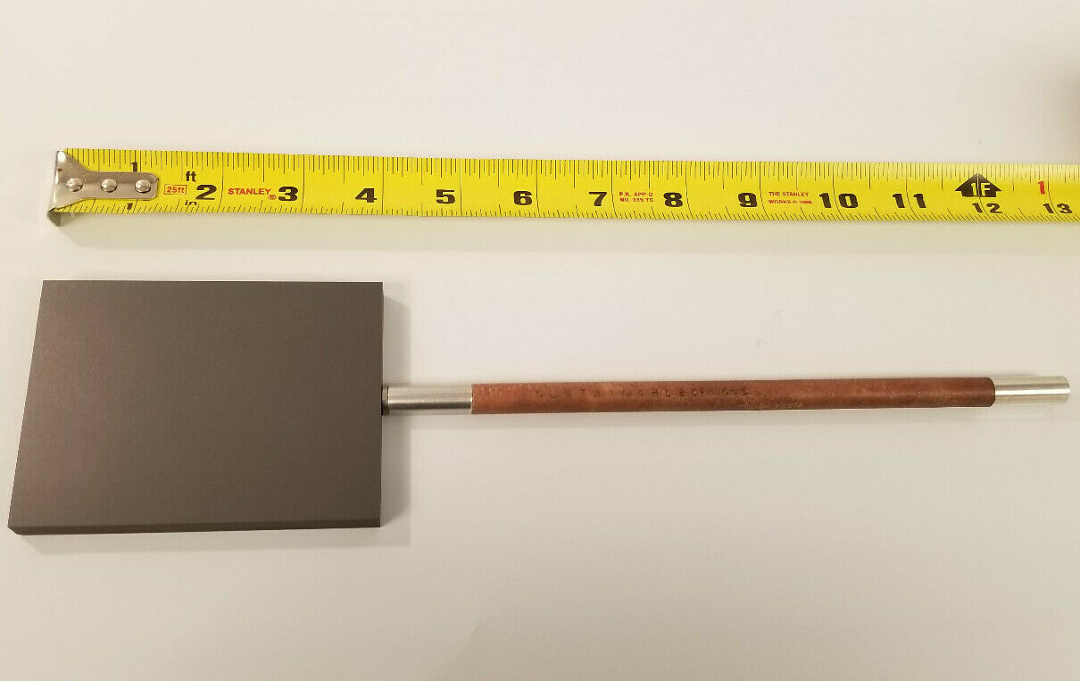 Graphite Hand Paddle Lampworking Marver Glass Blowing Press High ...