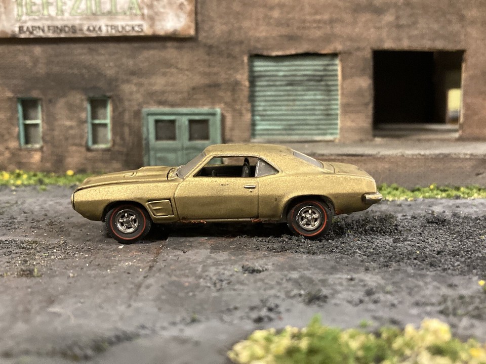 1969 Pontiac Trans Am Rusty Weathered Custom 1/64 Diecast Barn Find ...