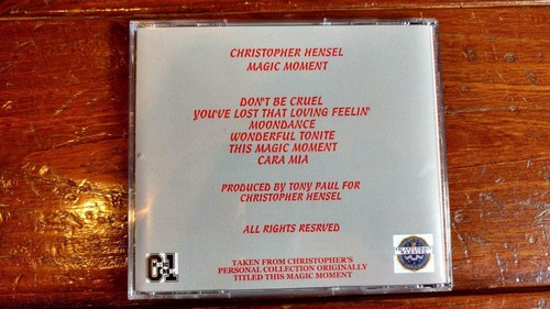 Autographed Christopher Hensel New CD Magic Moment Hazzard Life | eBay