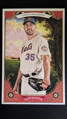 2023 Topps Allen & Ginter Boxloader Topper #BC-7 Justin Verlander New ...