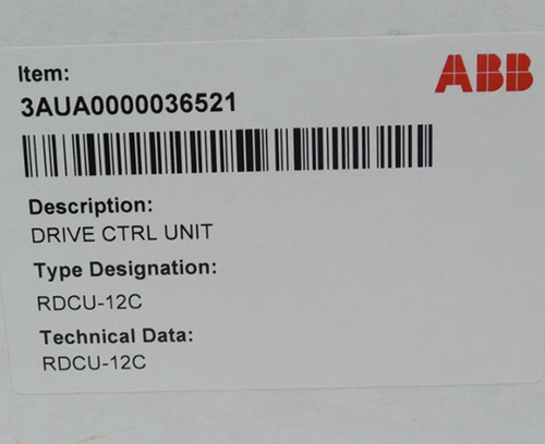New ABB Converter CPU board/mainboard RDCU-12C 3AUA0000036521 Fast ...