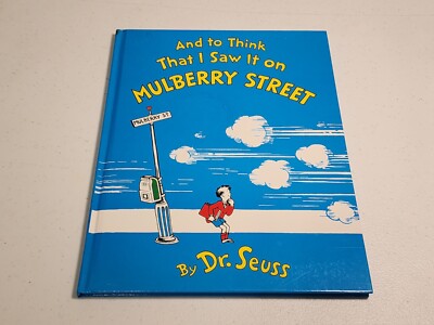 (BANNED) And to Think That I Saw It on Mulberry Street, Dr Seuss 1964 ...