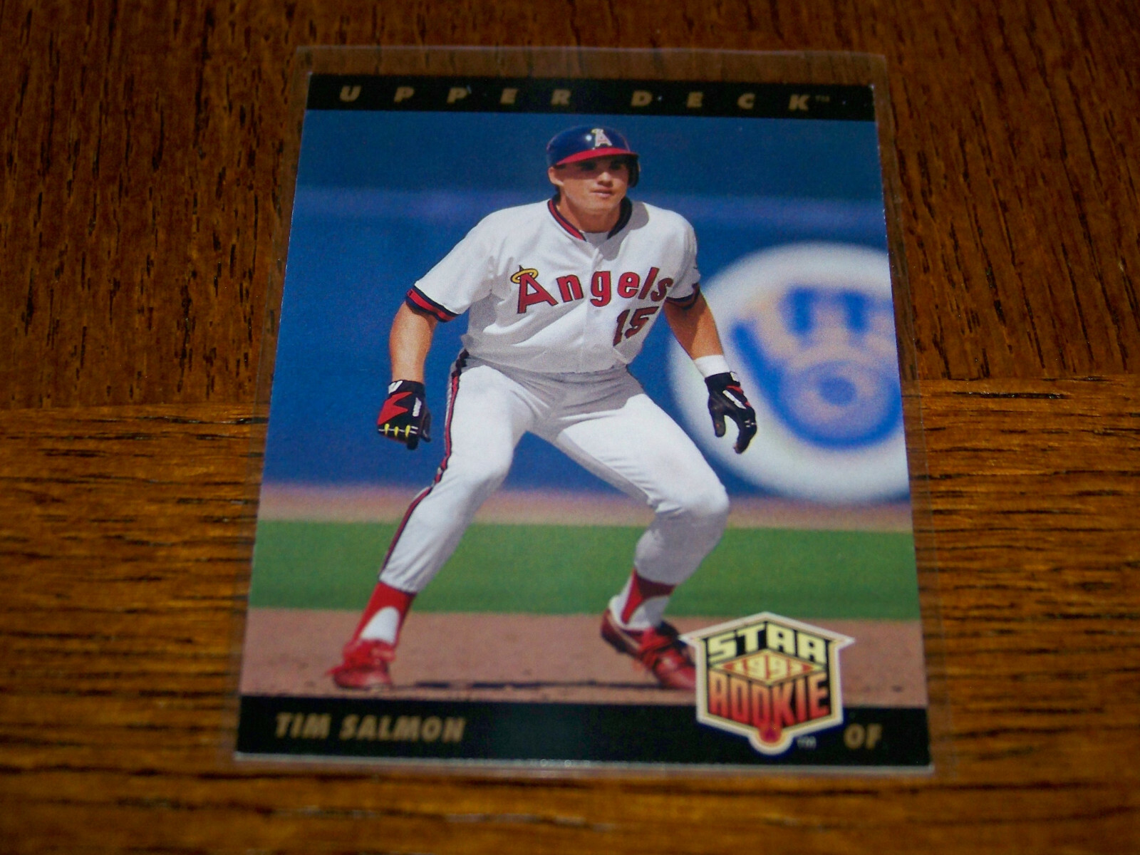 ANGELS TIM SALMON 1993 UPPER DECK STAR ROOKIE #25 ROOKIE CARD RC | eBay