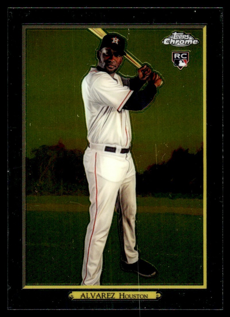 2020 Topps Chrome Turkey Red Alvarez Houston Rookie Houston Astros #TRC ...