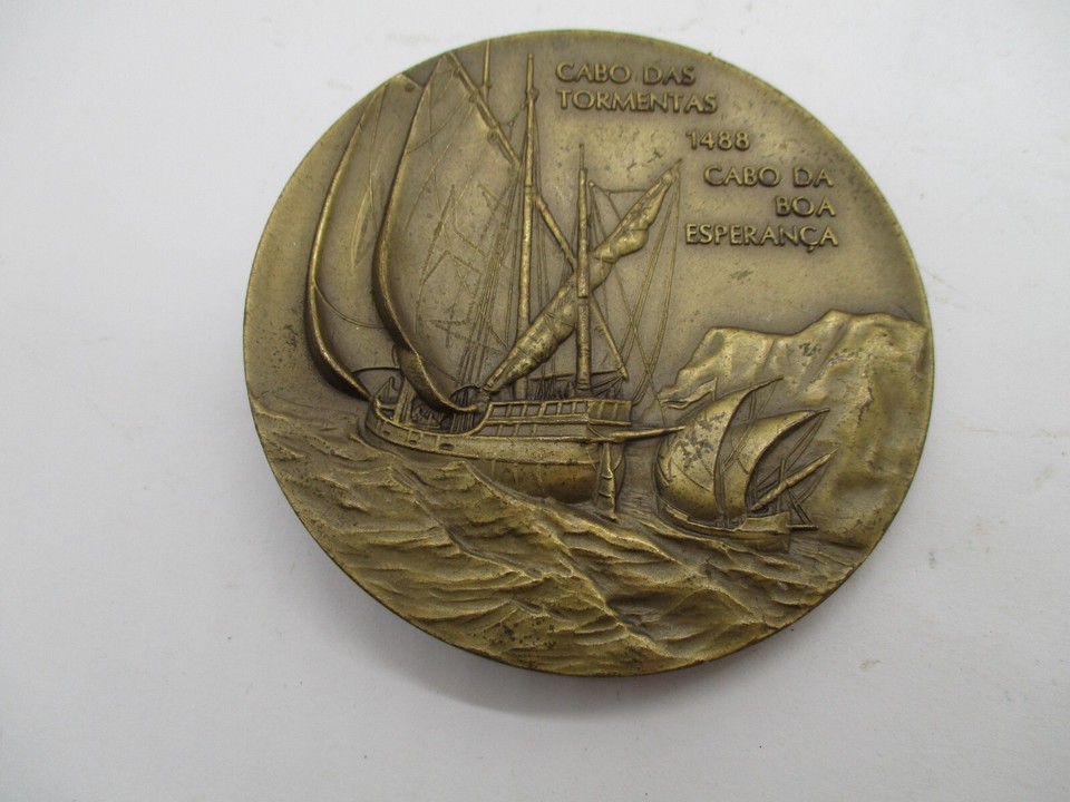 AGE OF DISCOVERY/ Portuguese Explorer BARTOLOMEU DIAS Bronze Medal | eBay