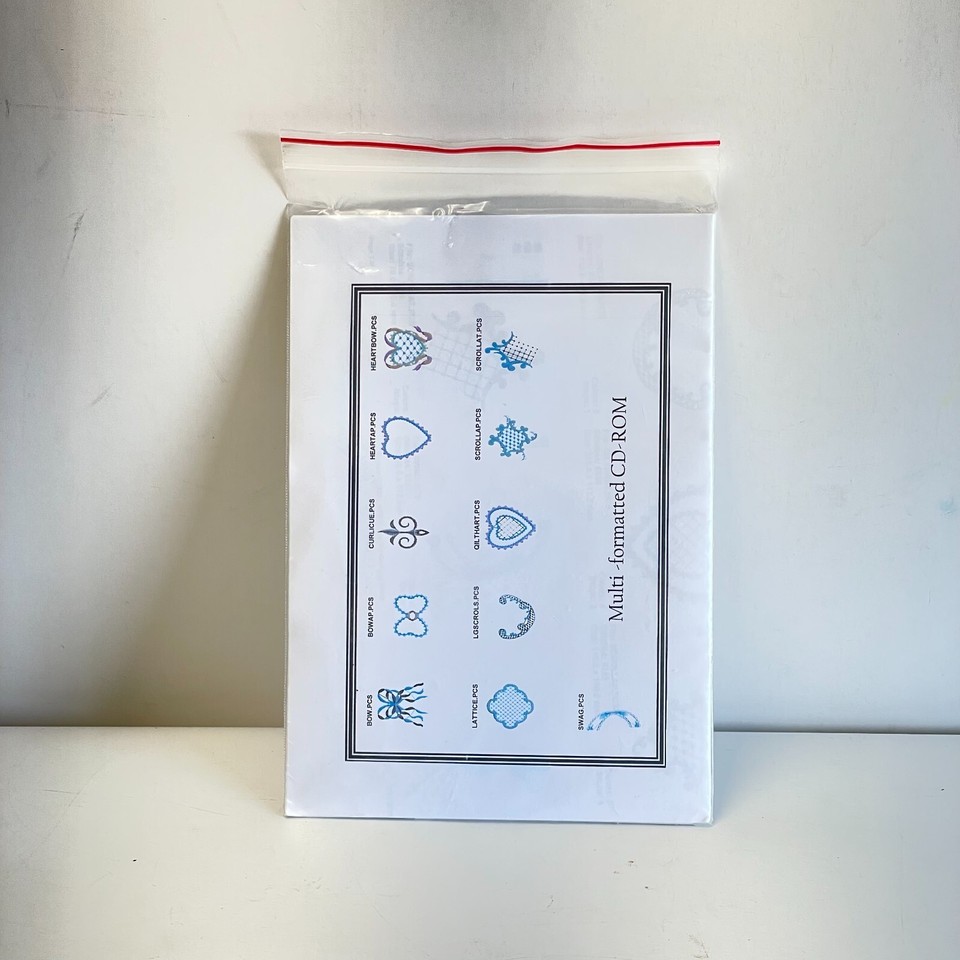 JENNY HASKINS Victorian Scrolls & Curlicues EMBROIDERY CD DESIGNS 1999 ...