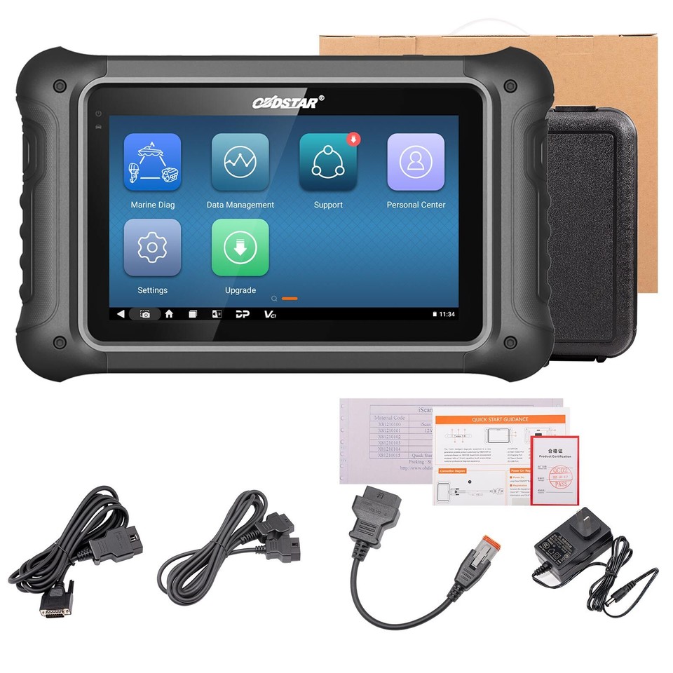 OBDSTAR iScan PRO for VOLVO Marine Diagnostic Scan Code Reader IMMO ...