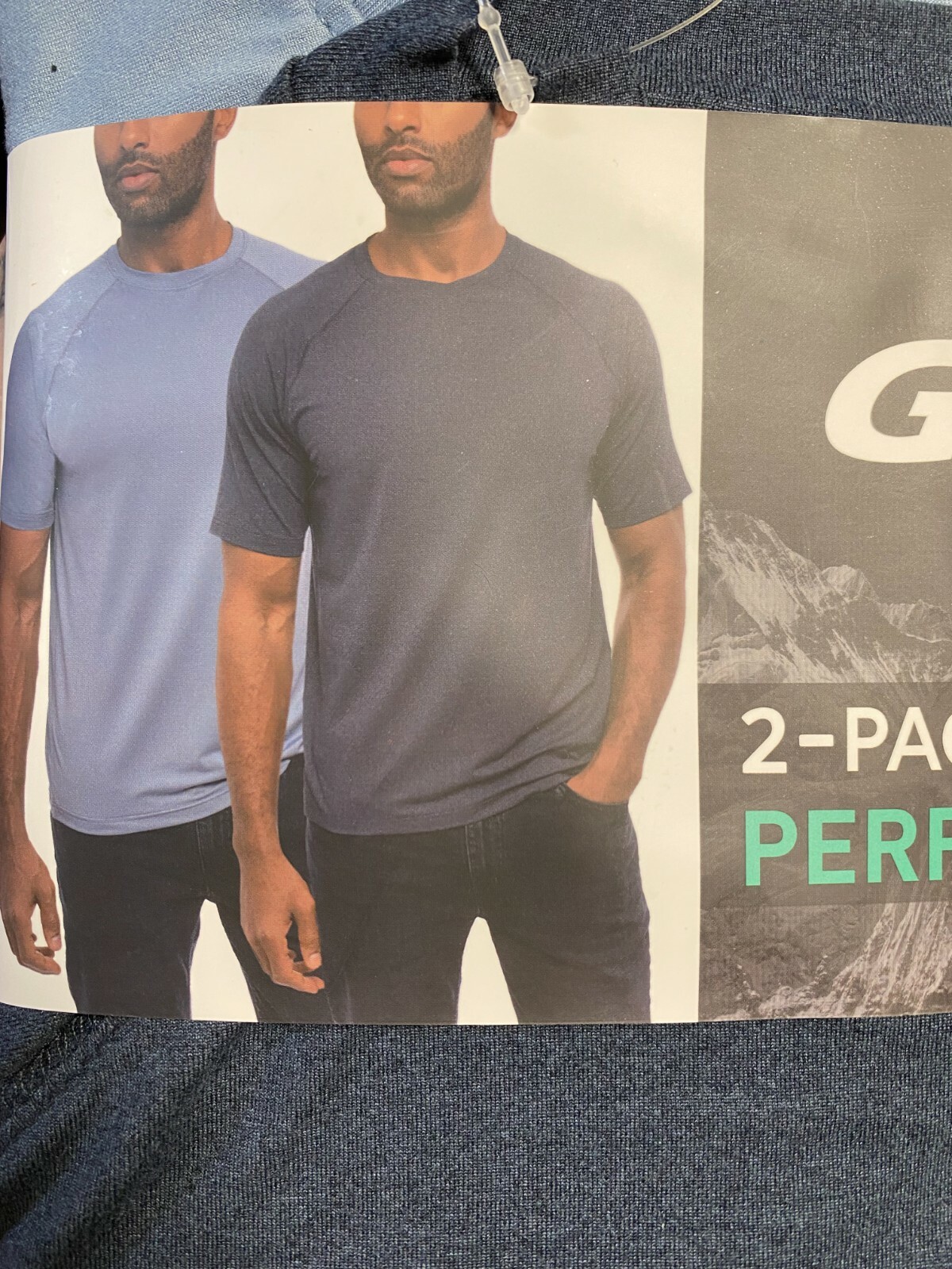Glacier Performance Men's 2 Pack Everyday Tee T Shirt L21 | eBay