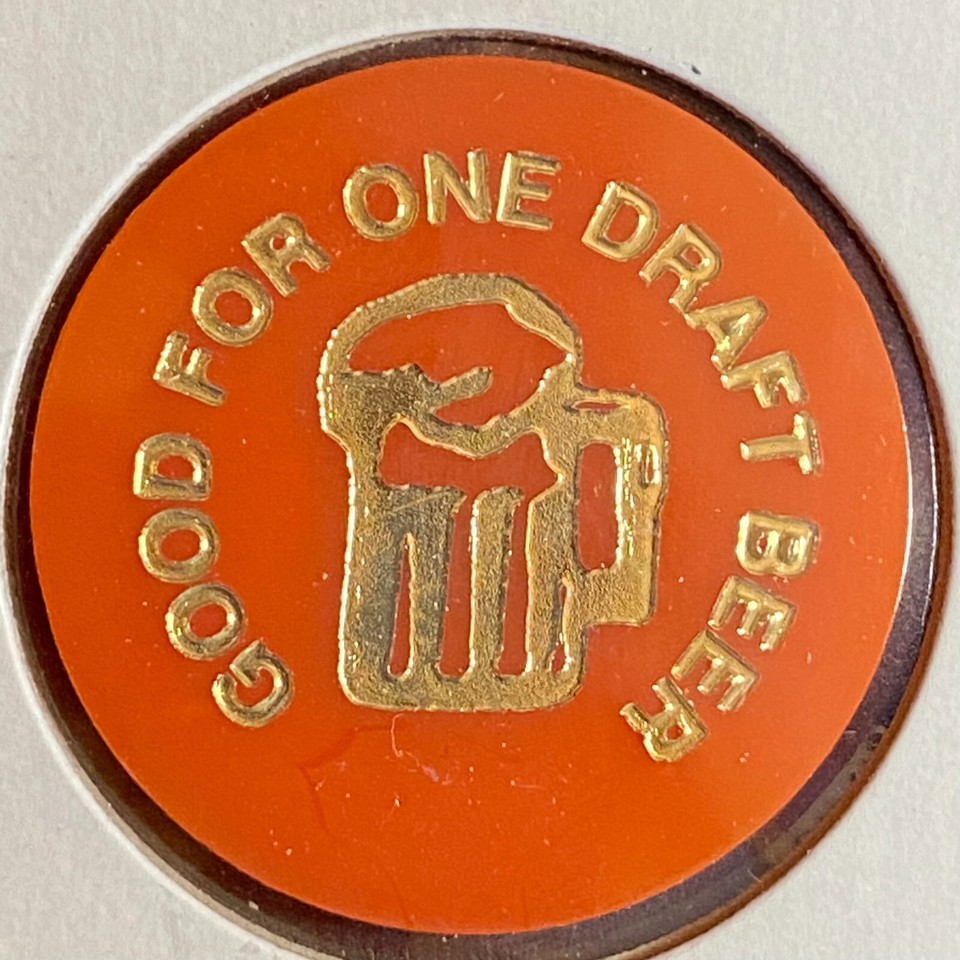 McKeesport, PA "Todd's By The Bridge" Plastic Token G/F One Draft Beer ...