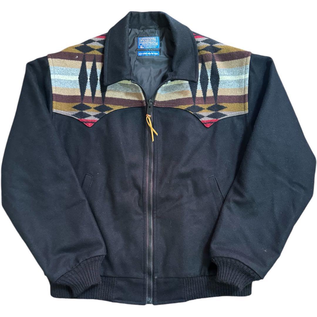 Pendleton 70S Usa Yoke Switching Native Rag Jacket M - Gem