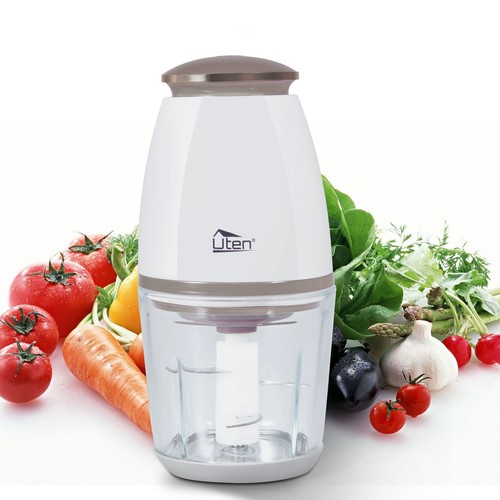 Mini Food Chopper Electric Processor Blender Glass Mixer Garlic Spices ...
