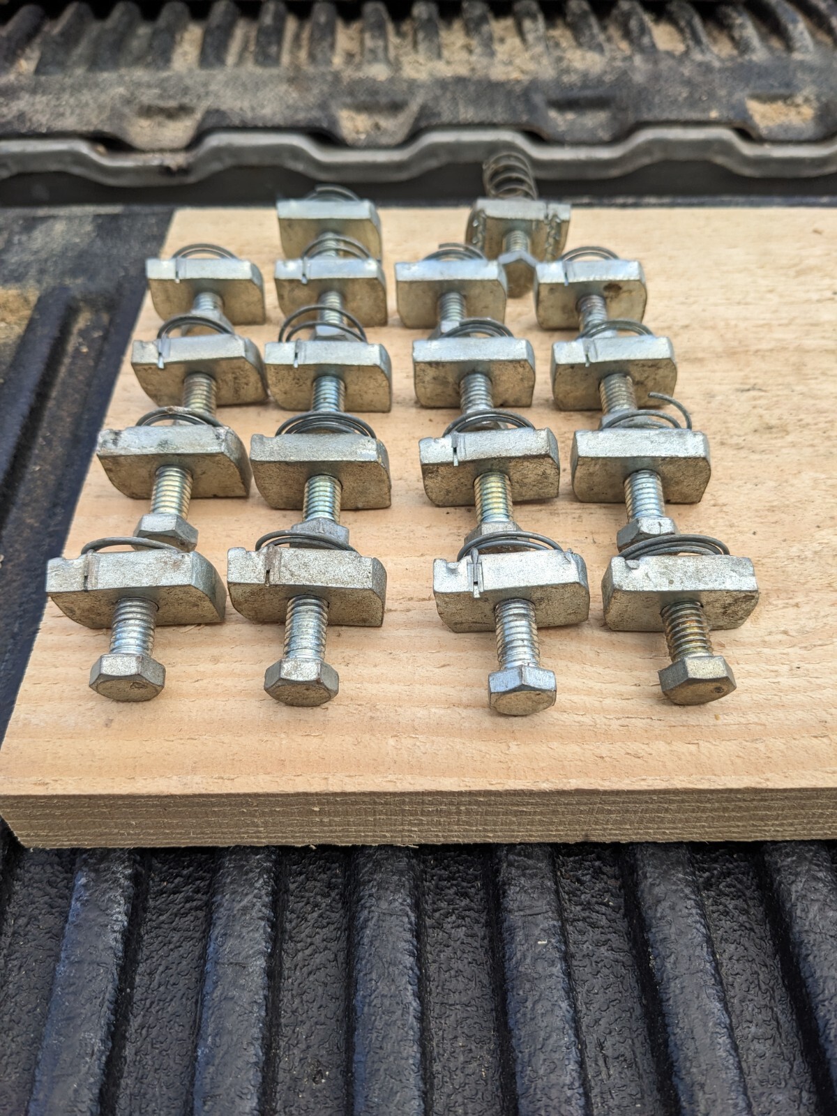 Lot of 18 Unistrut Channel Spring Nuts with 14mm bolts | eBay